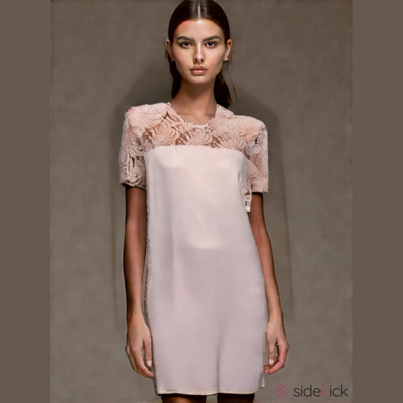 robert Anthony | Dresses | Robert Anthony Vintage Ivory Lace Beaded ...